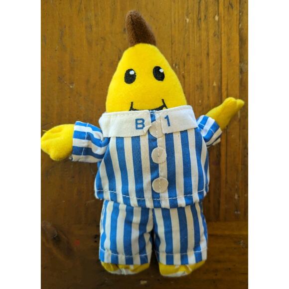 Tomy | Toys | Bananas In Pajamas Plush B Stuffed Toy Kids Show 9s ...